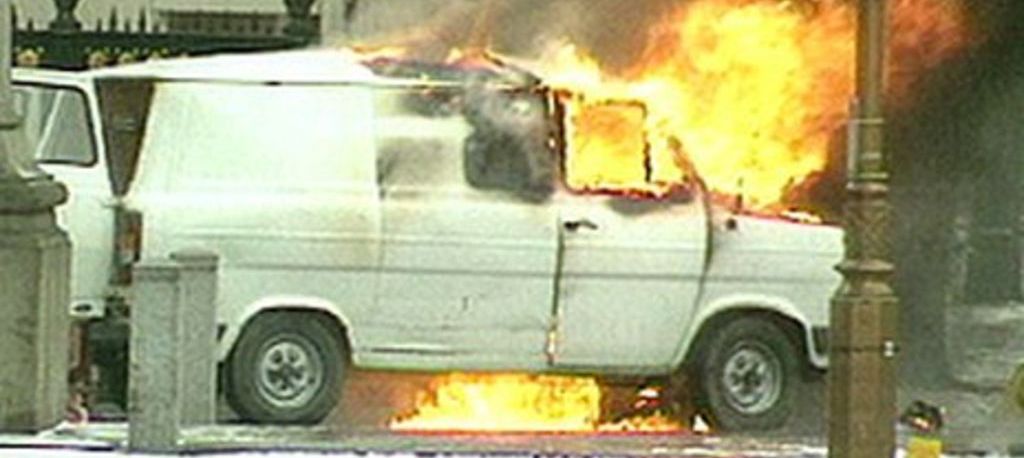 IRA Mortar Attack on Downing Street