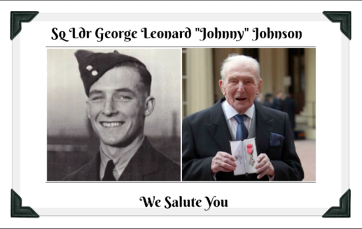 Sq Ldr George “Johnny” Johnson – Last British Dambuster