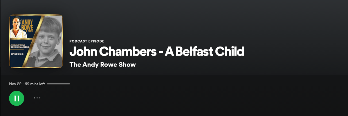 The Andy Rowe Show – My Interview